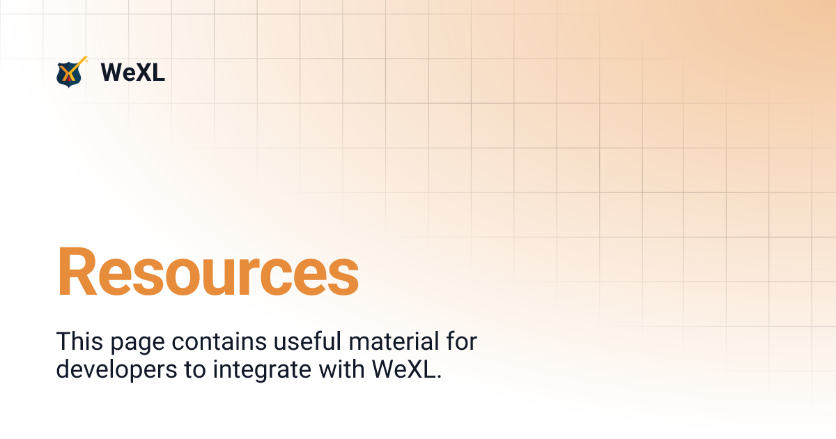 Resources | WeXL