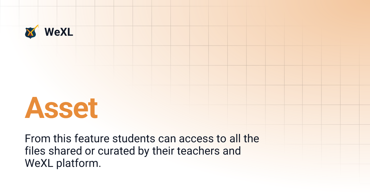 Asset | WeXL
