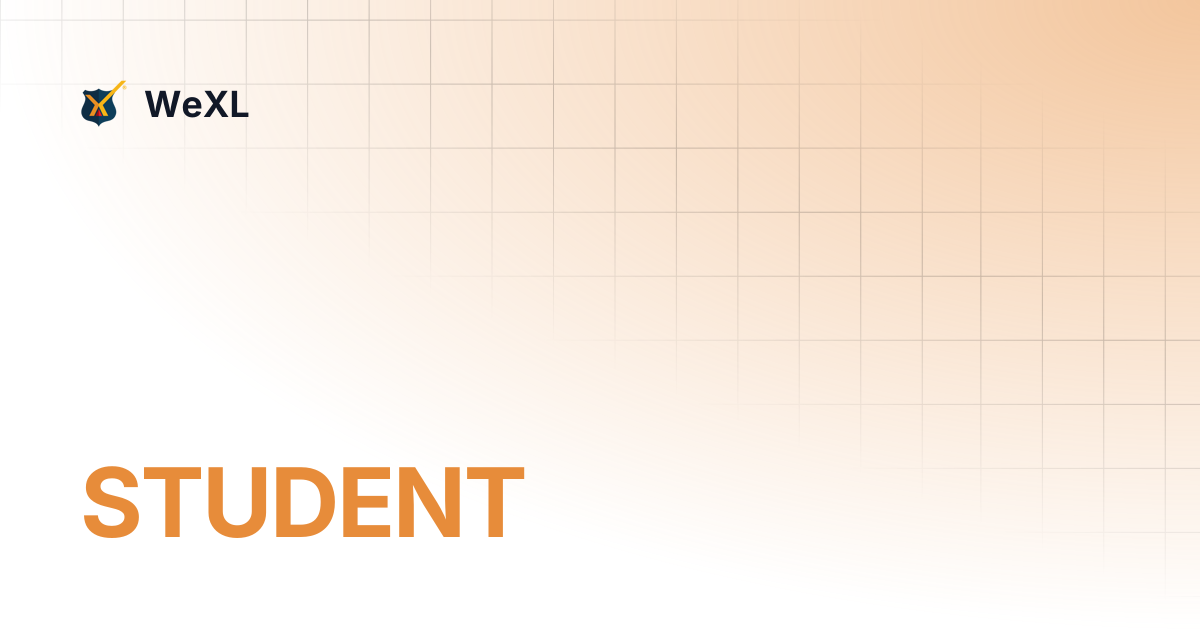 STUDENT | WeXL